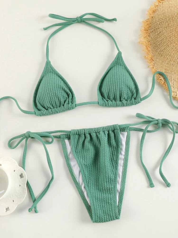 Miyouj-Sexy-Bikinis-Solid-Color-Swimsuits-2024-Swimwear-Women-High-Cut ...