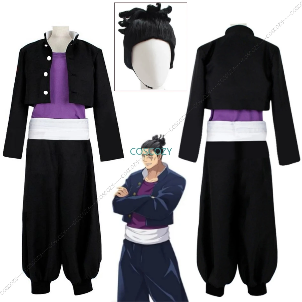 Anime-Jujutsu-Kaisen-Todo-Aoi-Cosplay-Costume-Adult-Top-Pants-Todo-Aoi ...