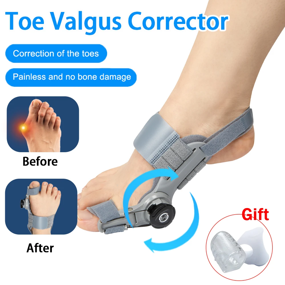 Adjustable-Hallux-Valgus-Big-Toe-Corrector-Orthopedic-Bunion-Corrector ...