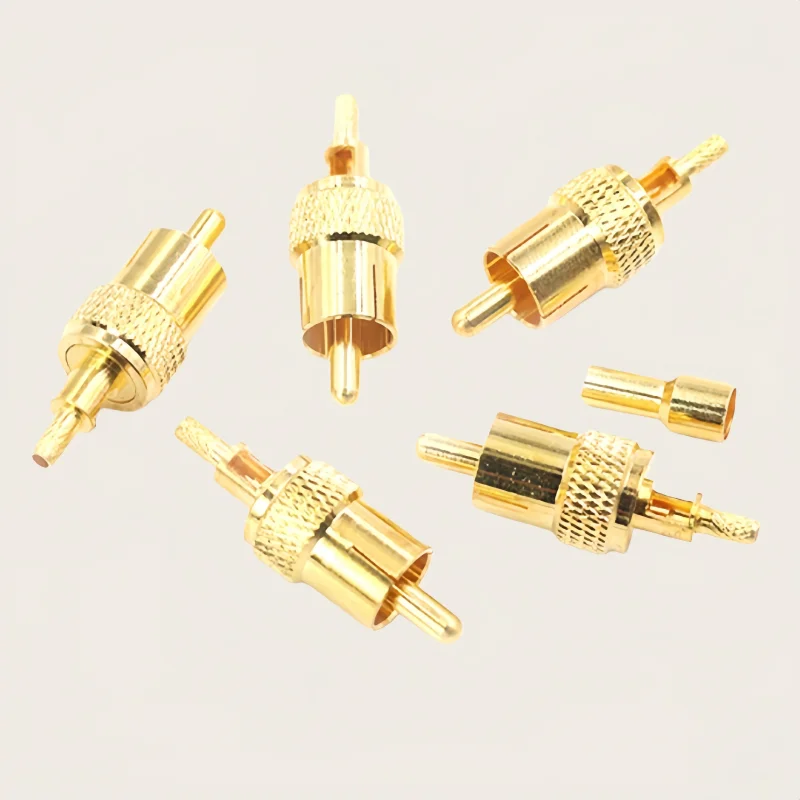 2PCS/LOT RCA Male Female Crimp for RG316 RG174 cable RF Connector ...