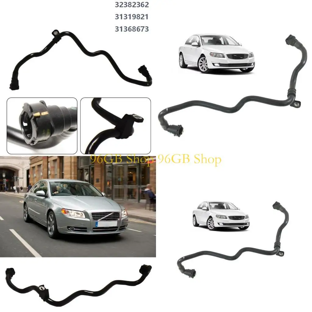 96GB Car Radiator Hose Pipe Engine Coolant Tube Water Connecting Tube ...