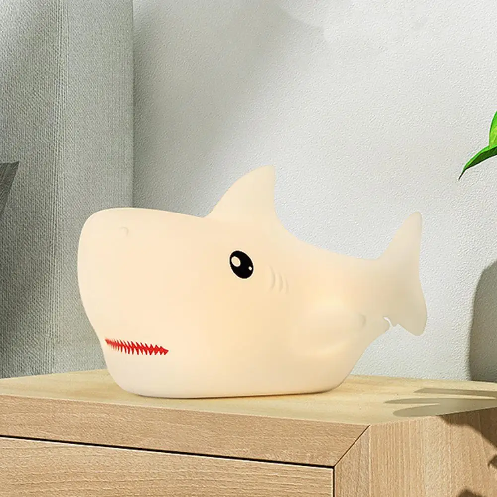 Adorable Appearance Creative Shape Decorative Lovely Cartoon Shark LED ...