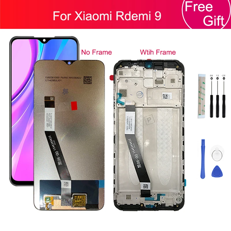 For-Xiaomi-Redmi-9-lcd-Display-Touch-Screen-Digitizer-Assembly-For ...