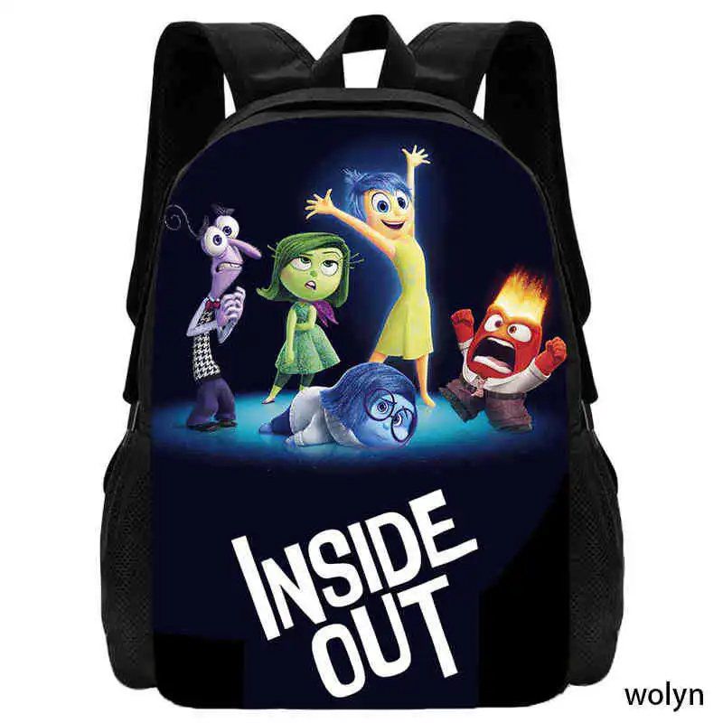 Nueva mochila de dibujos animados de Disney Inside Out 2, bolso de ...
