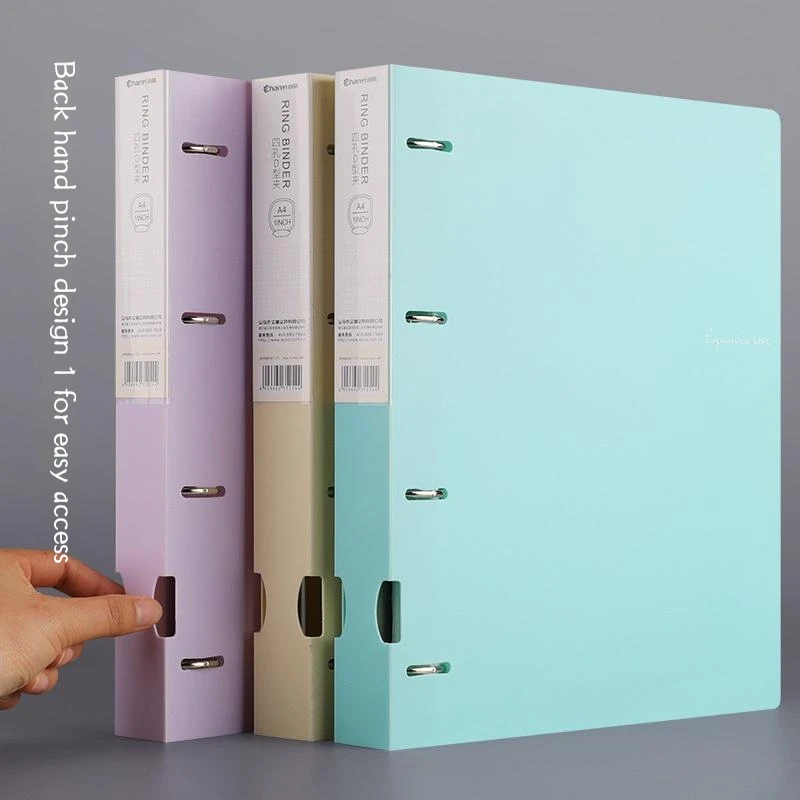 A4-Binder-D-type-Punch-Folder-Office-Storage-File-Ring-Waterproof-Test ...