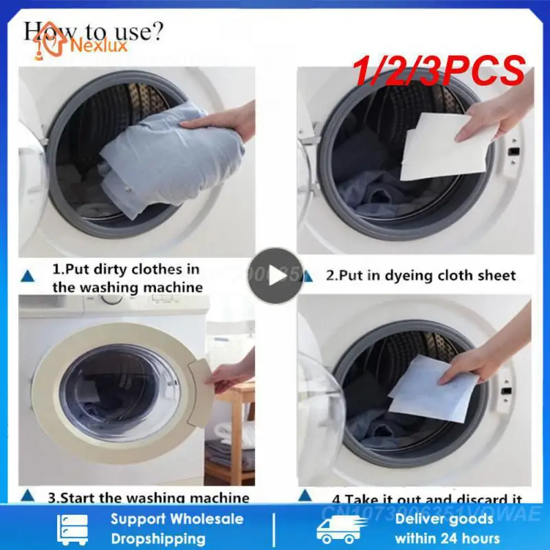 1-2-3PCS-Saving-Time-And-Effort-Color-Absorption-Paper-Non-woven-Fabric ...