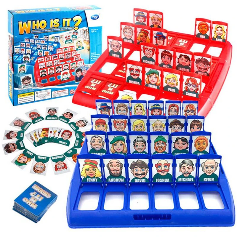 Guess The Character Logical Reasoning Interactive Board Game Guess Who ...