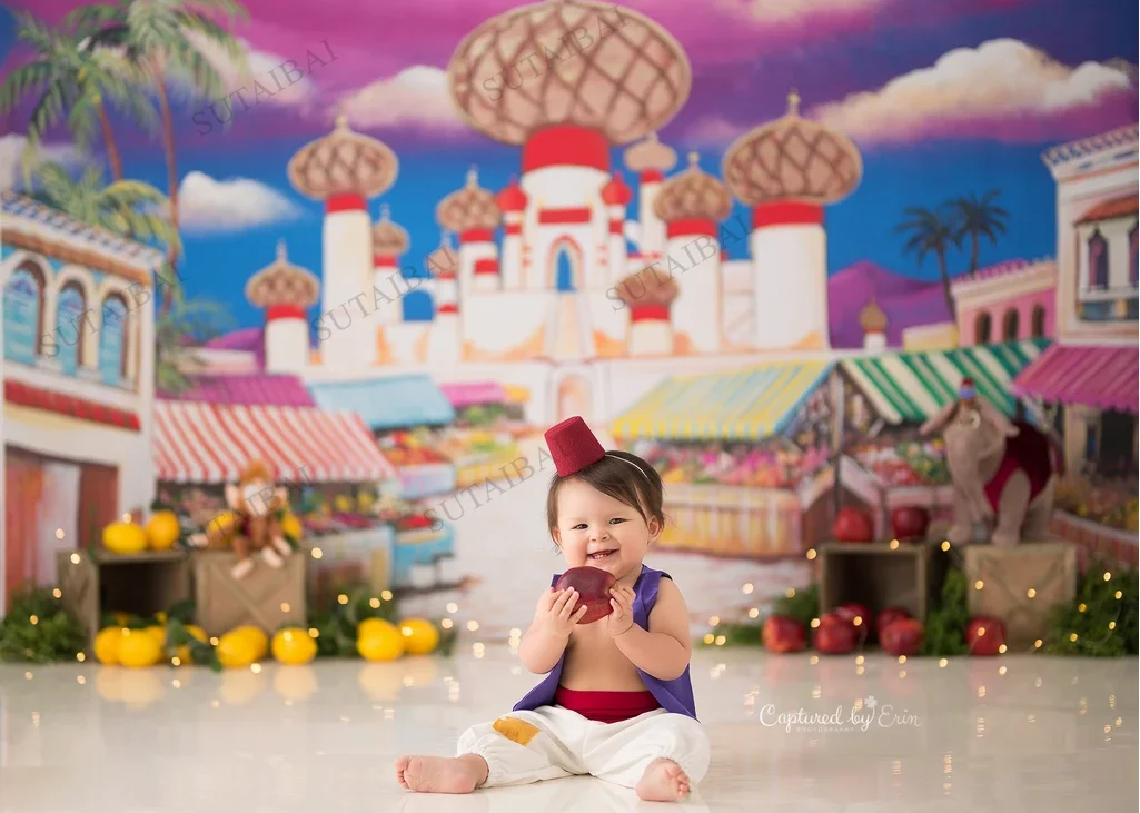 Aladdin Party Backdrop