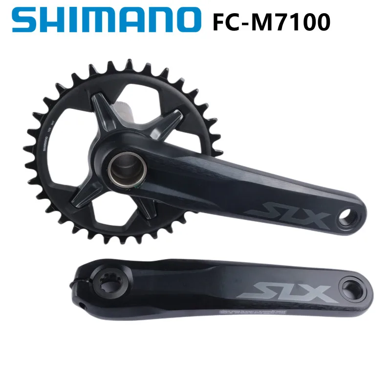SHIMANO SLX M7100 M7120 Crankset 12S MTB Bike 170mm 175mm Chainwheel ...