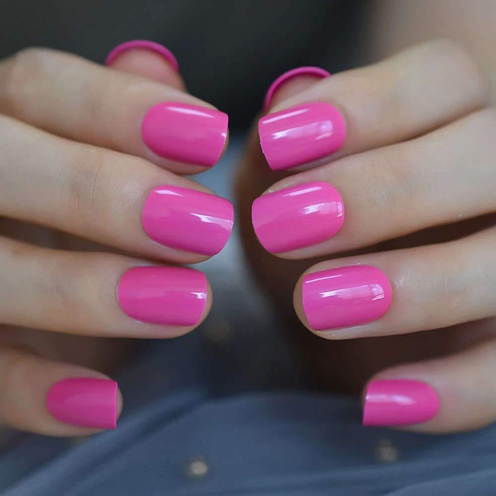 Solid Neon Pink