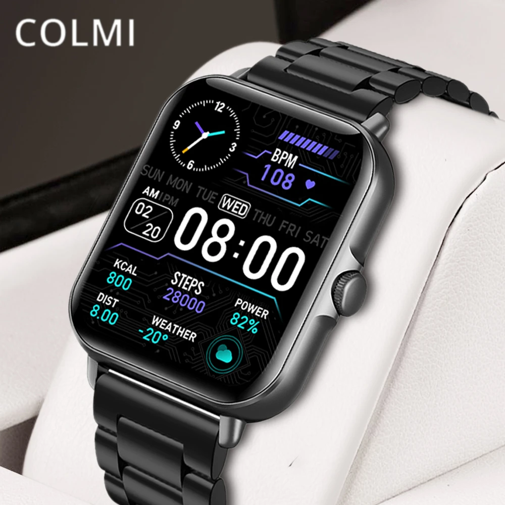 Colmi P28 Plus Sport Smart Watch For Men Women Ladies Hd Smartwatch ...