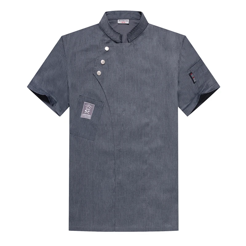 Chef-Costume-Pizzaiolo-Chef-Uniform-Cook-Jackets-Bakery-Cafe-Waiter ...