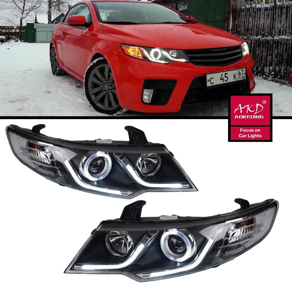 Piezas-de-faros-delanteros-de-coche-para-KIA-Forte-Cerato-repuesto-de-l ...