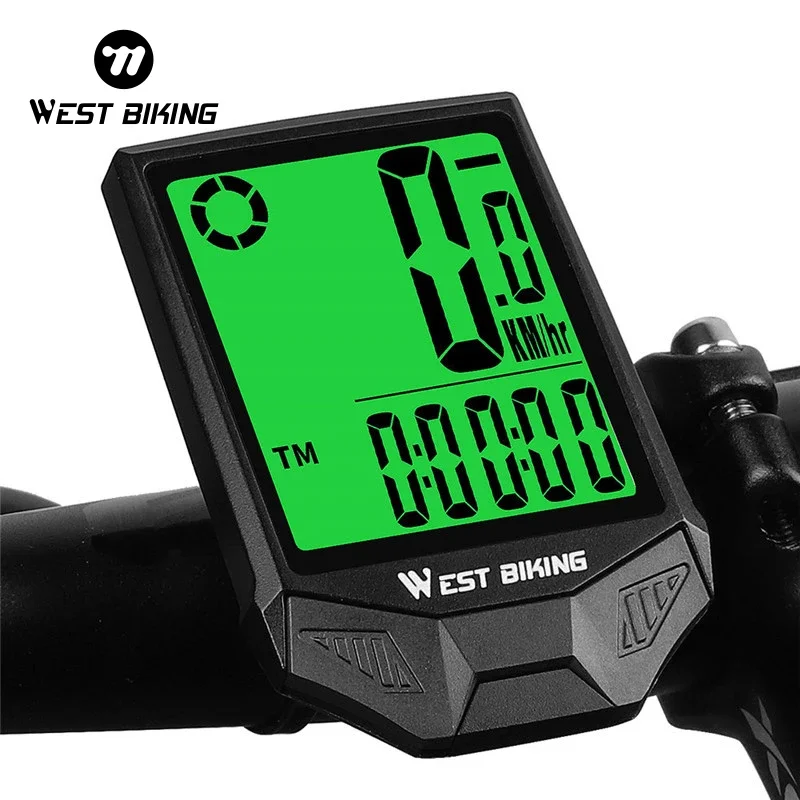 WEST BIKING Bicycle Computer Wireless Waterproof MTB Road Bike Speed ...