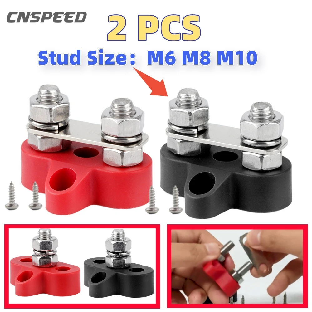 Terminal-Block-Studs-M6-M8-M10-Positive-Negative-Heavy-Duty-Bus-Bar-5 ...