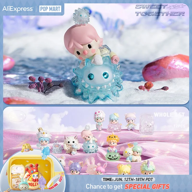 POP MART – boîte mystère de la série Sweet Bean x instinct Toy, boîte ...