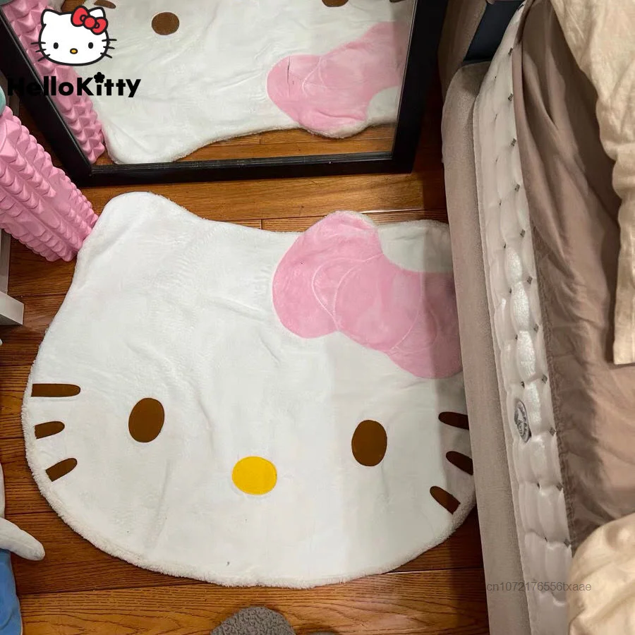 Sanrio-Hello-Kitty-Floor-Mat-Cute-Blanket-Bedroom-Plush-Carpet-Cartoon ...