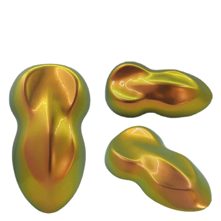 Green Chameleon Paint