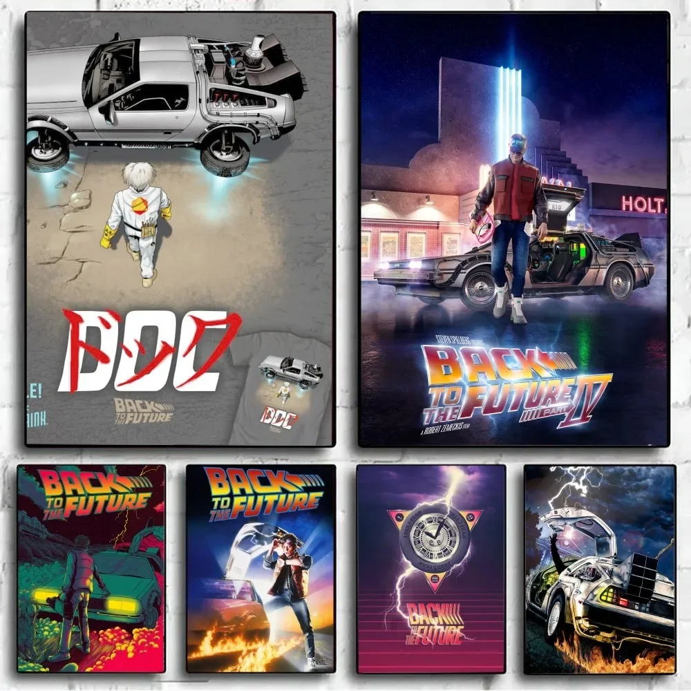 Class-Back-To-The-Future-Poster-No-Framed-Poster-Kraft-Club-Bar-Paper ...