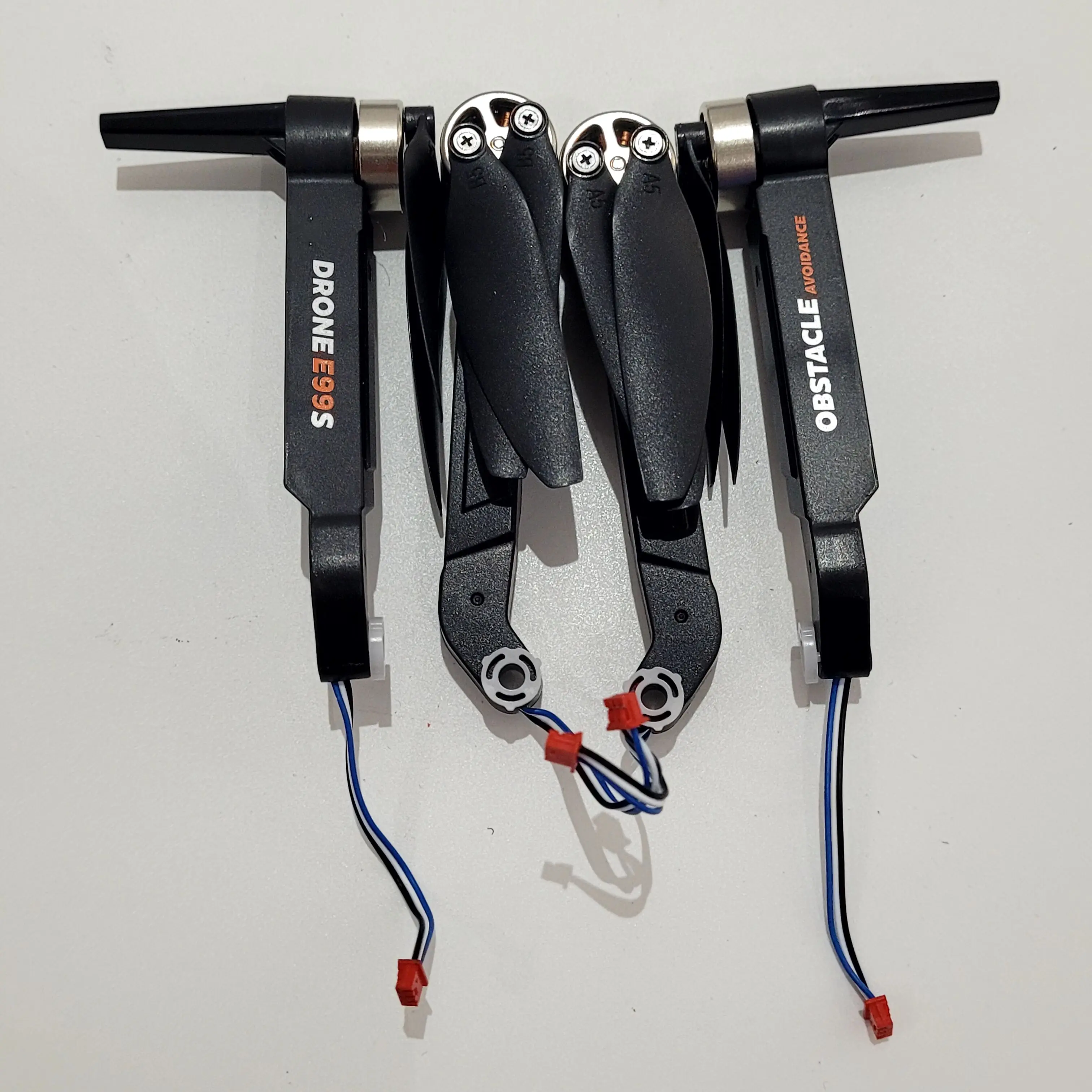 4PCS Motor Arms Full Arm Set Original for E99S Brushless Drone Foldable ...