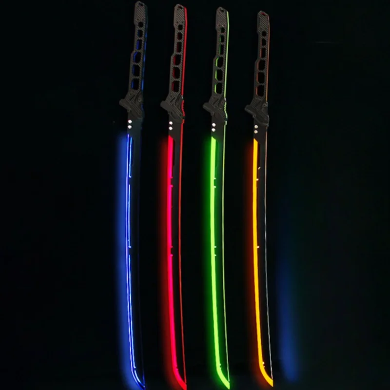 80cm-Punkd-Lightsaber-Game-Peripherals-Thermal-Katana-Acrylic-Glow ...