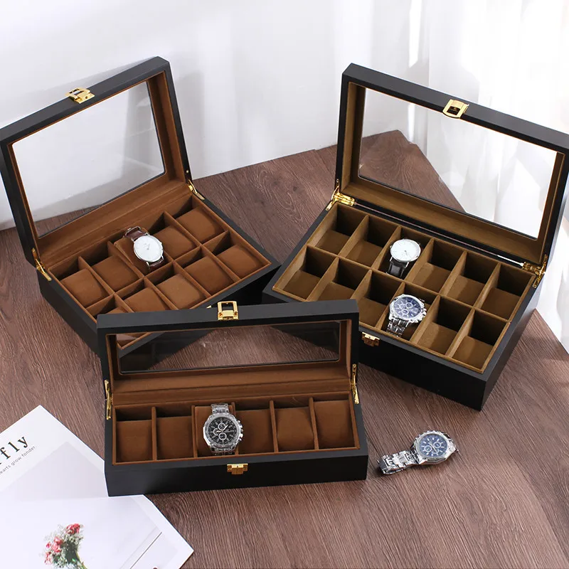 Wooden-Watch-Storage-Box-Mechanical-Watch-Collection-Male-Female ...