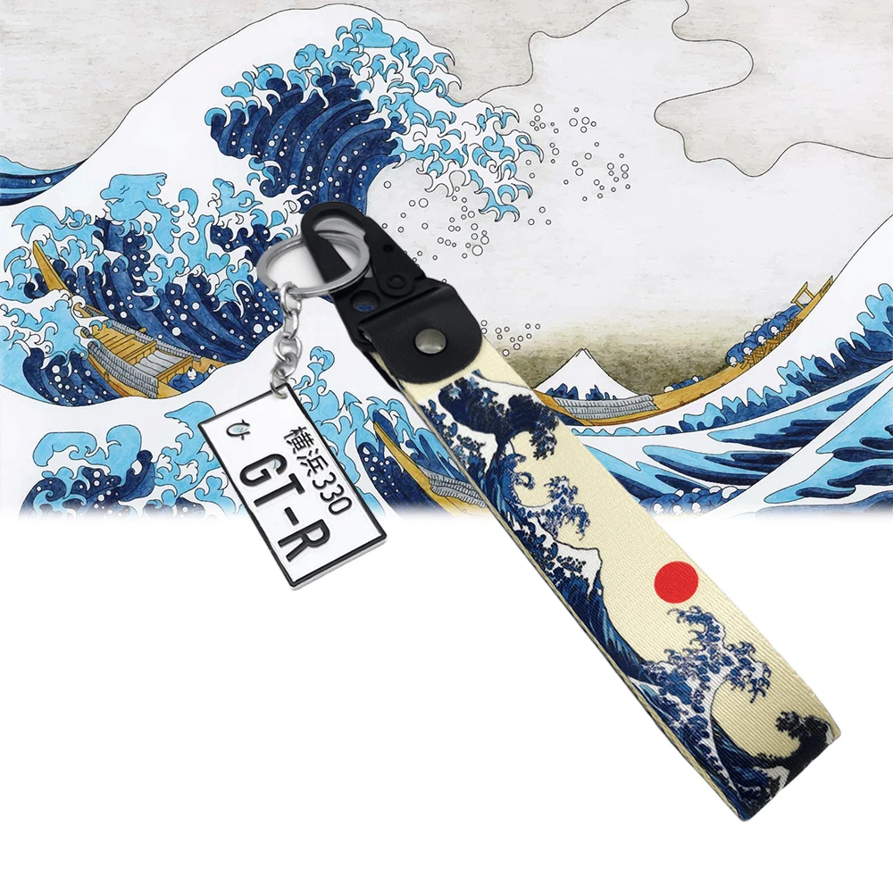JDM-Racing-Culture-Keychain-With-Japanese-License-Plate-Car-Motorcycle ...