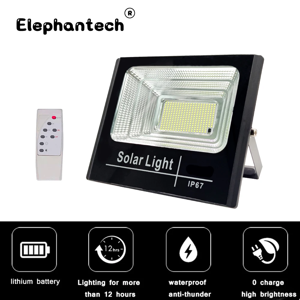 Solar-Floodlight-300W-200W-100W-Reflector-Led-Spotlight-Solar-Lights ...