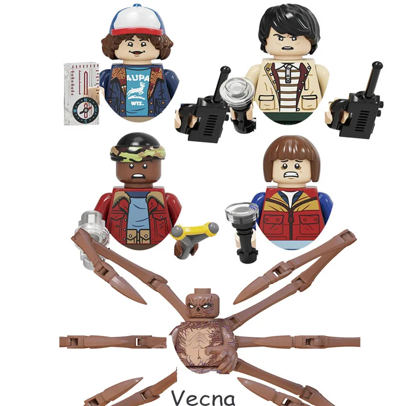 Promotions! 4Pcs/Set The Stranger Things Dustin Mike Vecna Will Eleven ...