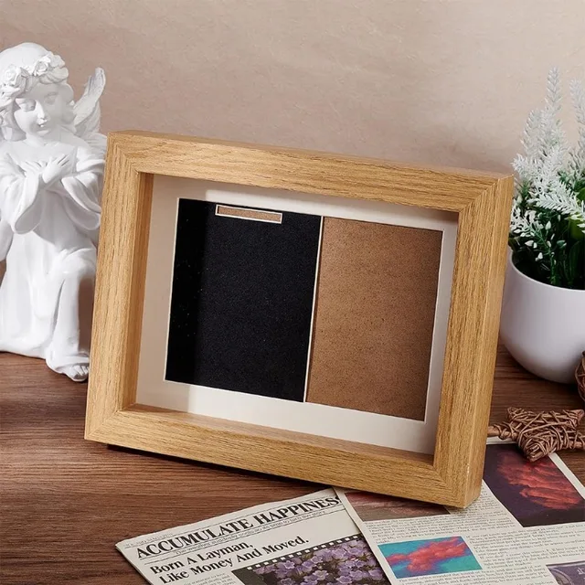 Medal Frame Display Case Solid Wood Medal Display Box Photo Frame ...