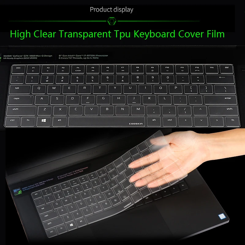 High-Clear-Transparent-Tpu-Keyboard-Cover-Film-For-2020-Razer-Blade ...