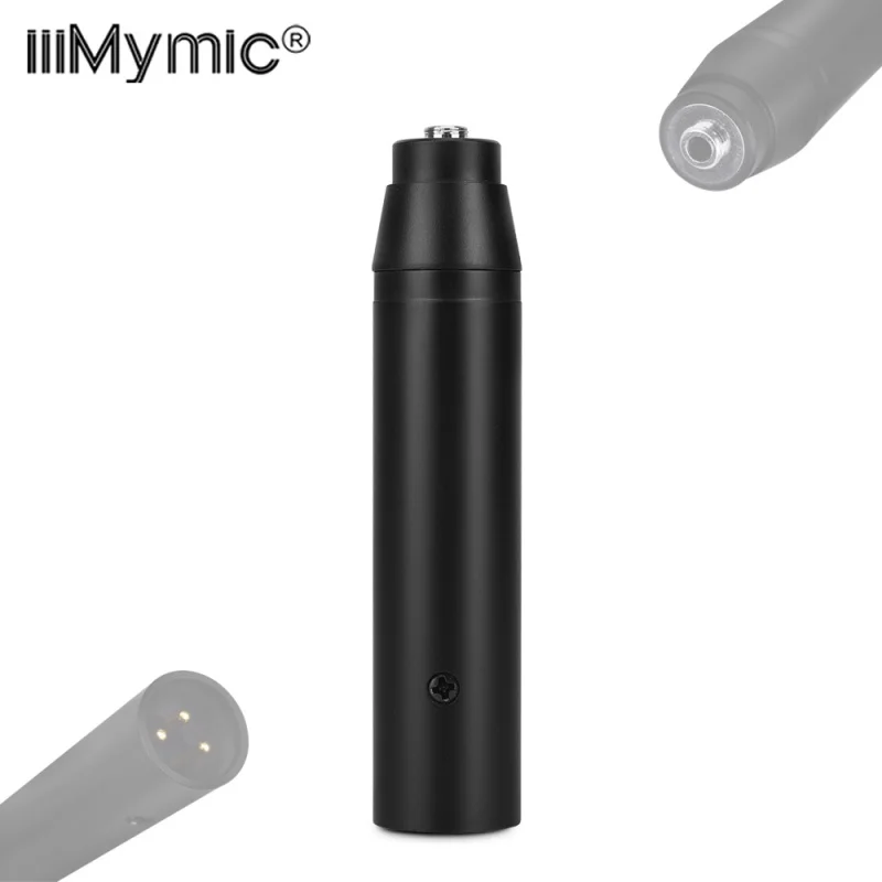 iiiMymic-48V-Phantom-Power-Adapter-XLR-3Pin-For-Sennheiser-3-5mm-Jack ...