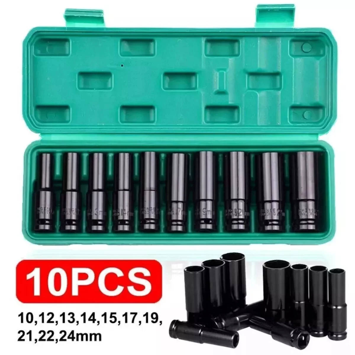 1-2Inch-Drive-6-Point-Impact-Socket-Set-10-Piece-Metric-Sizes-10-24mm ...