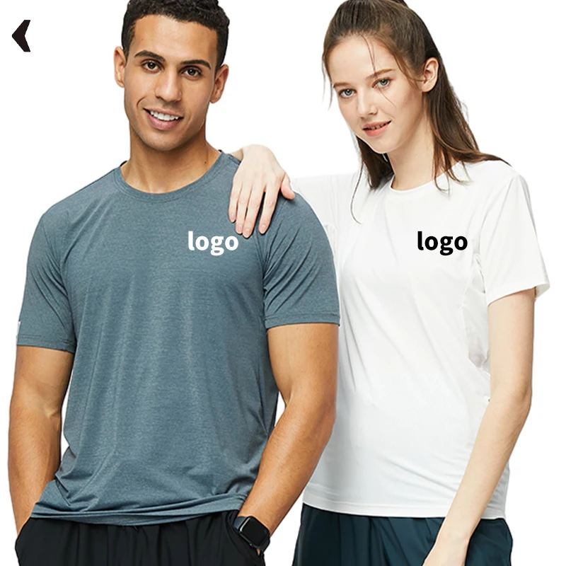 Quick-Dry-Sports-Shirts-Polyester-Fitness-Workout-T-shirt-Wholesale ...