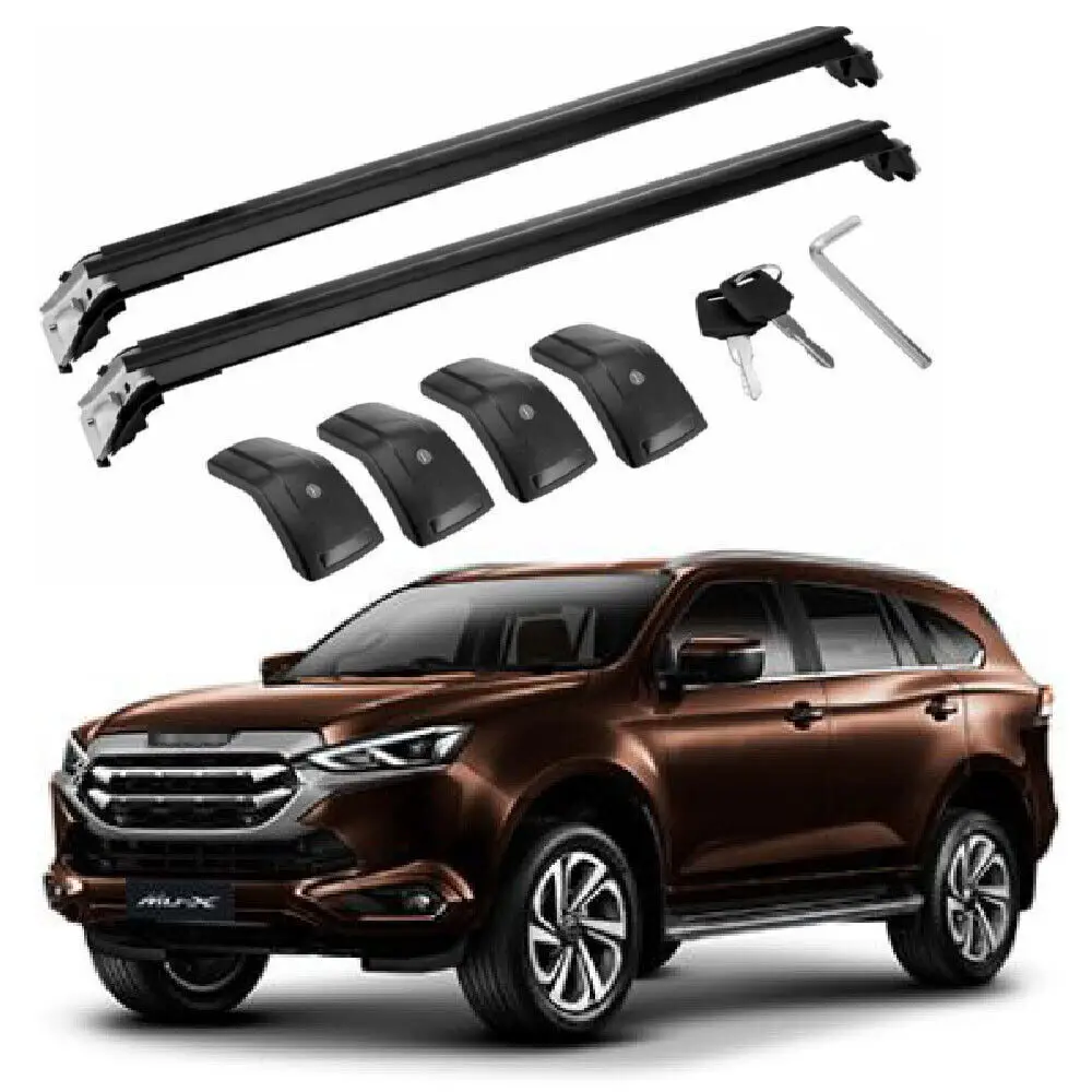 2Pcs-Roof-Rail-Racks-Cross-Bars-Crossbars-Fits-for-ISUZU-MUX-MU-X-2012 ...
