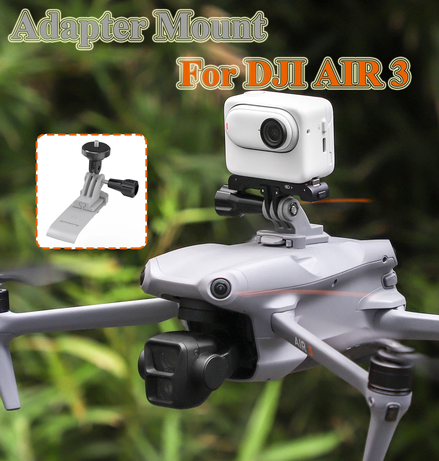 Adapter Mount For DJI AIR 3 Drone Mounting Bracket Camera ...
