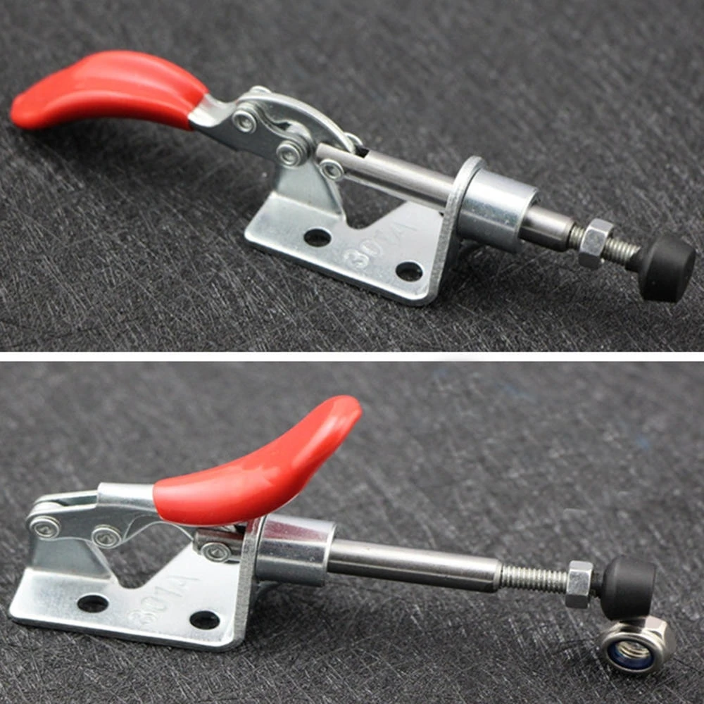 2PCS-GH-301AM-Quick-Release-Toggle-Clamp-45KG-99Lbs-Clamping-Force-Push ...