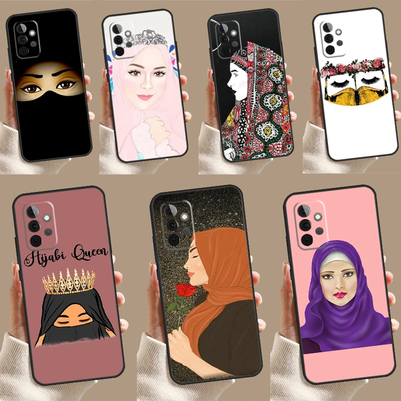 Muslim-Islamic-Arabic-Hijab-Girl-Case-For-Samsung-Galaxy-A55-A35-A25 ...