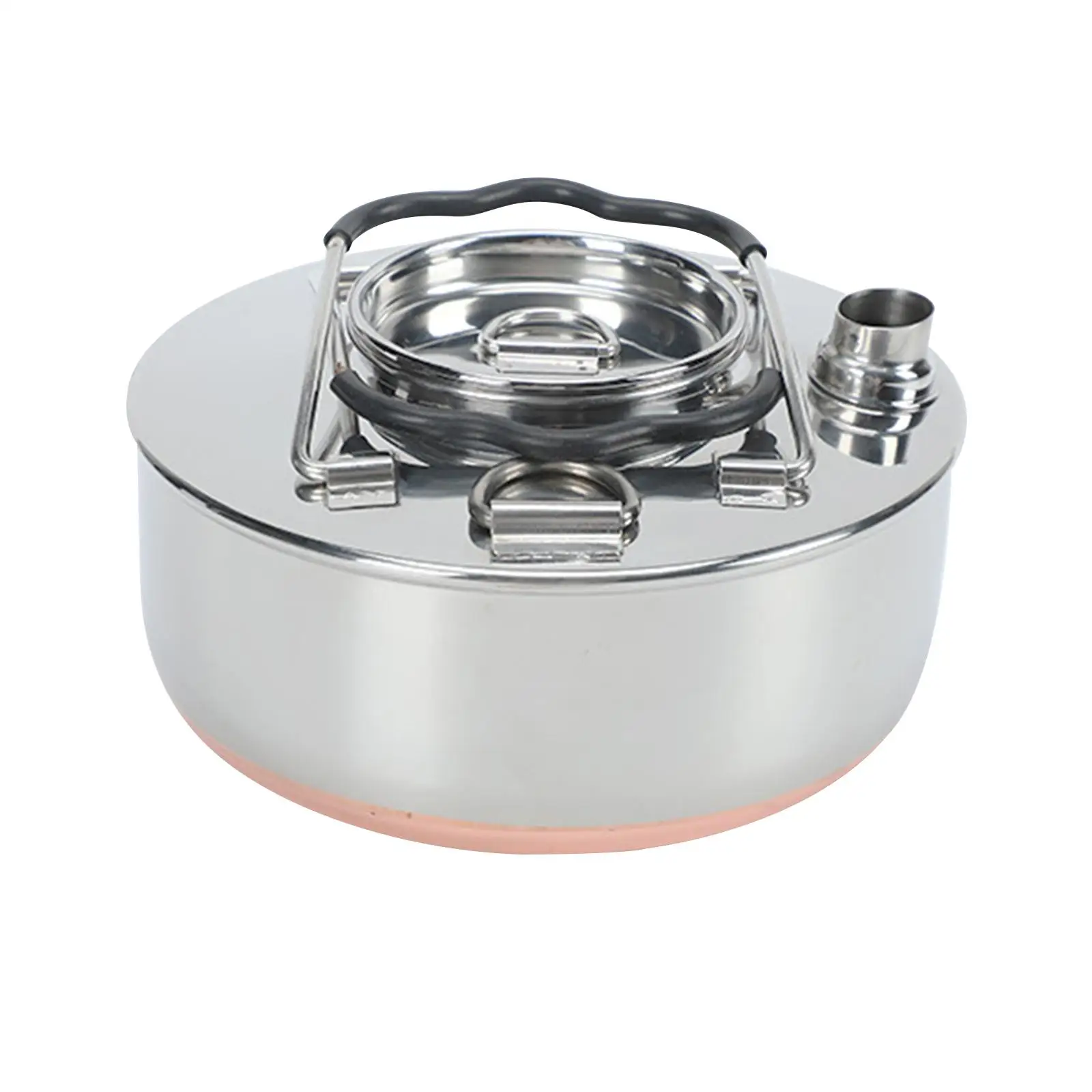 Lightweight Camping Campfire Kettle Outdoor Backpack Stainless Steel ...