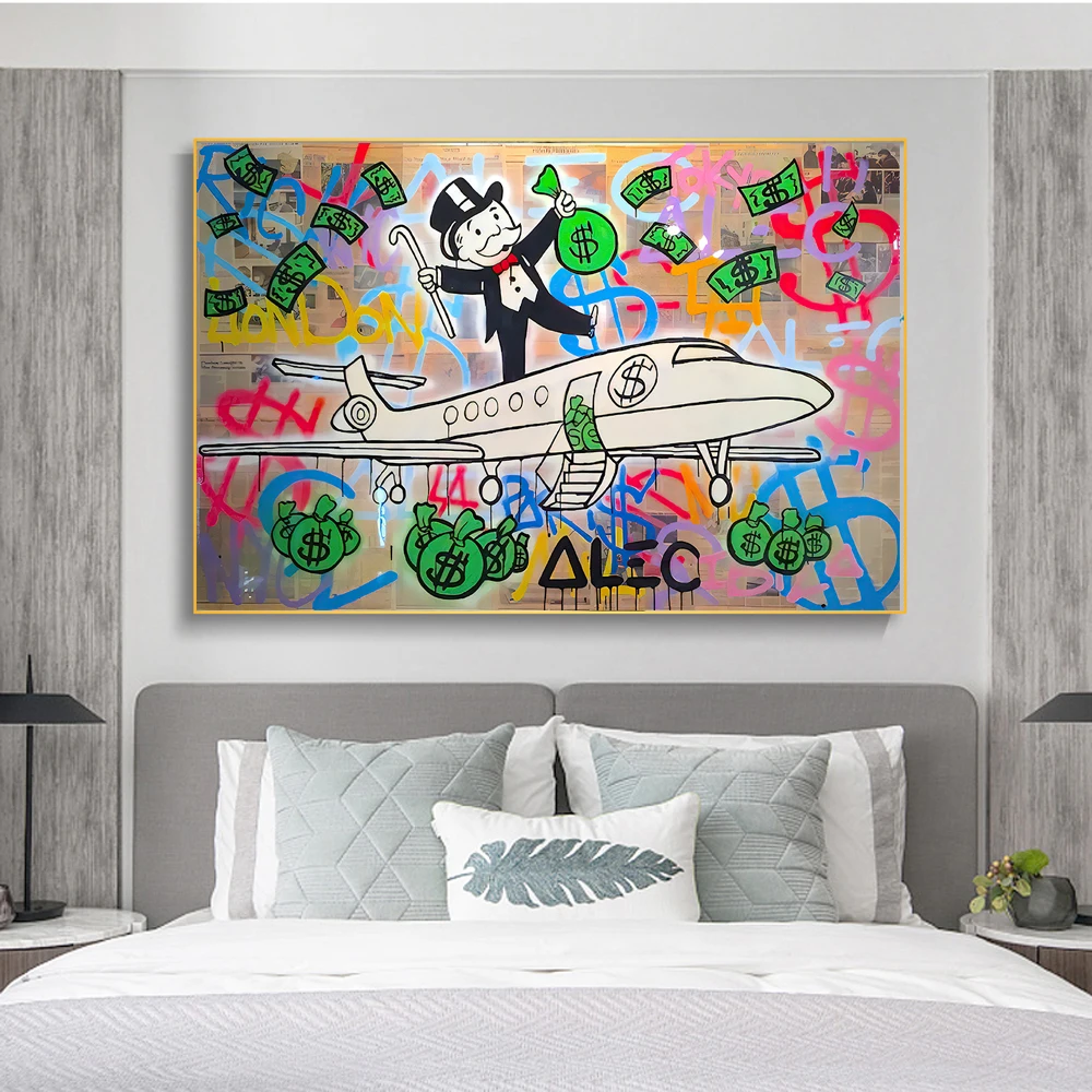 Alec-Monopoly-Graffiti-Art-Posters-and-Prints-Modern-Street-Art-Canvas ...