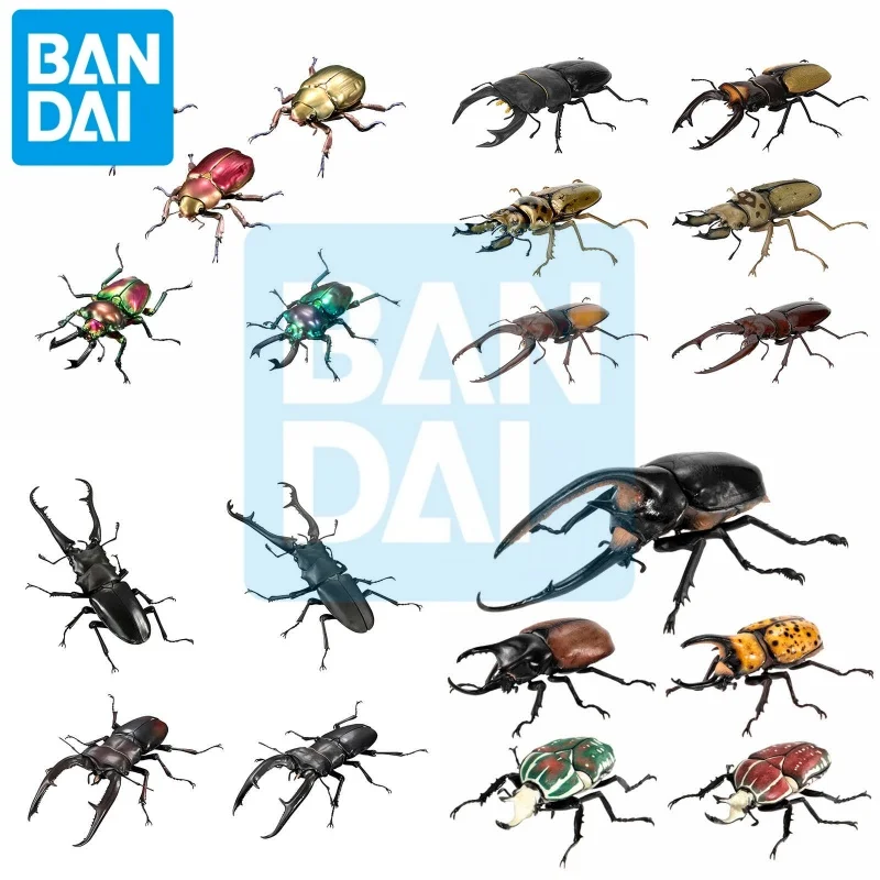 Bandai Original Gashapon Biological Encyclopedia-Hercules Beetle Figure ...