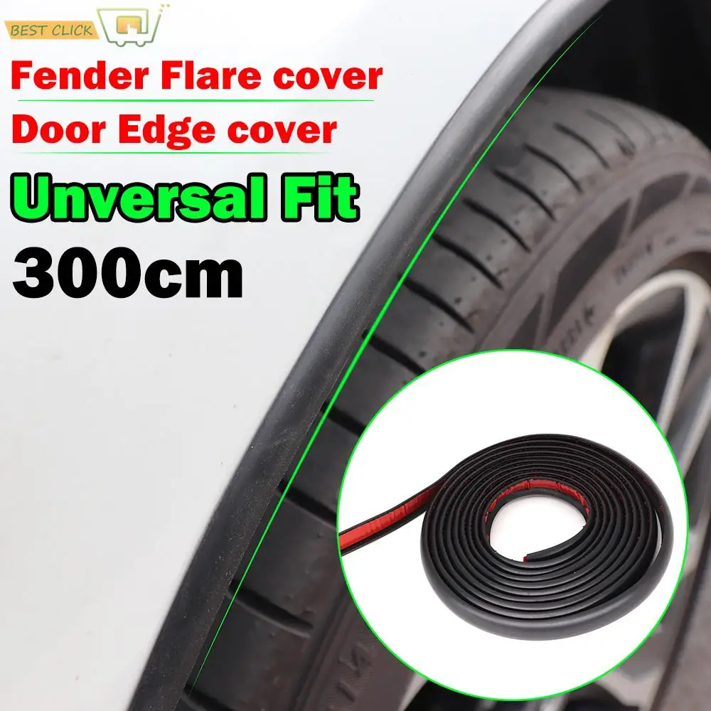 300cm-Universal-Car-Rubber-Mud-flaps-Splash-Guard-Fender-Flare ...