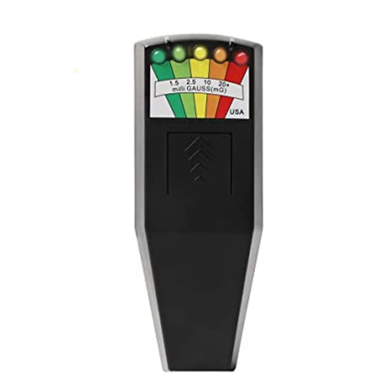 LED Magnetic Field Detector Ghost Hunting Paranormal Equipment Tester ...