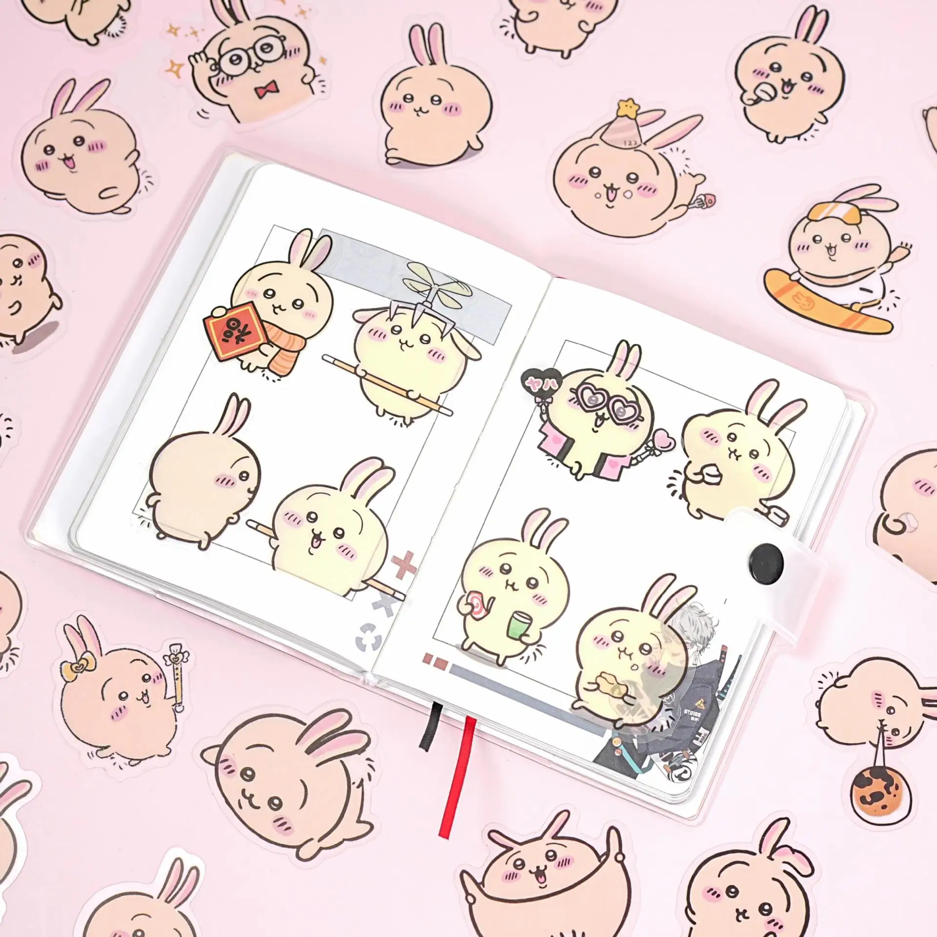Chiikawa Transparent Stickers for Decoration on Luggage or Handbook ...