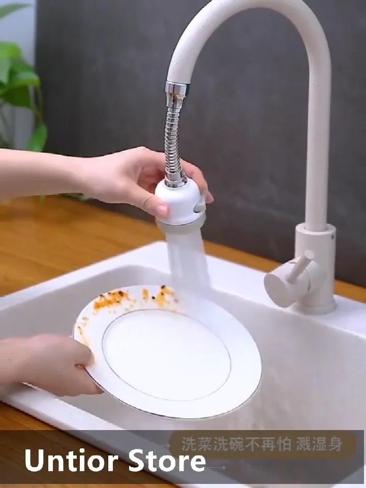 3 Modes Faucet Aerator Moveable Flexible Tap Head Shower Diffuser ...