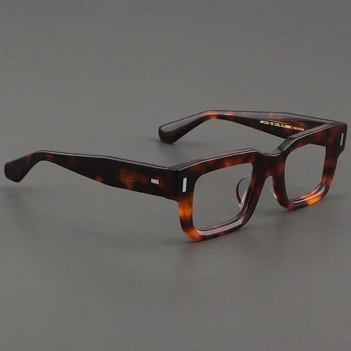 Luxury-Eyeglasses-Frame-Acetate-High-Quality-Handmade-Square-Glasses ...