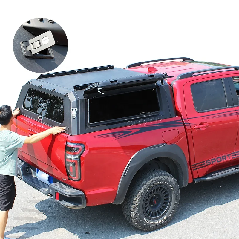 pickup truck topper hardtop with Emergency Recovery Board hard top ...
