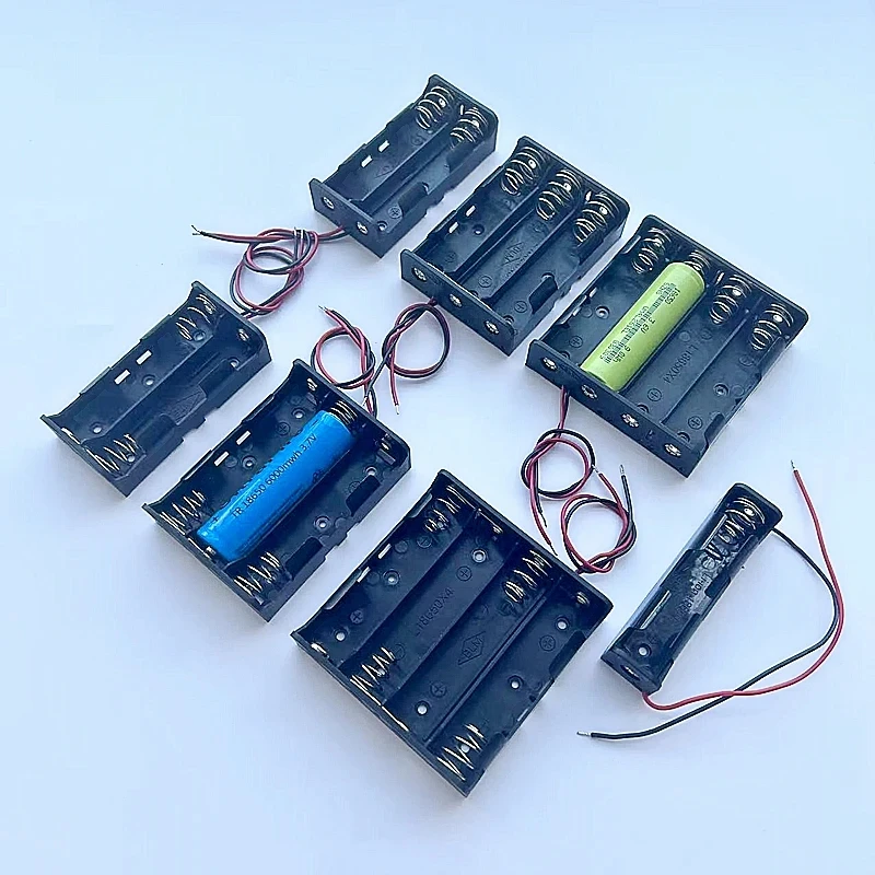 2PCS-18650-Battery-Storage-Box-Case-1-2-3-4-Slot-Way-DIY-Batteries ...