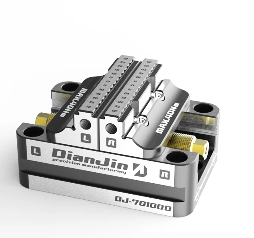 Four-Five-Axis Self-Centing Vise Fixture DJ-70100D Compatible with 5 ...