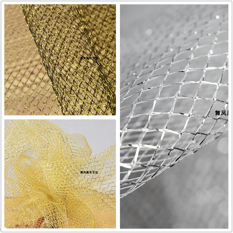 Diamond Hard Mesh Hollow-out Creative Diy Fashion Designer Fabric ...